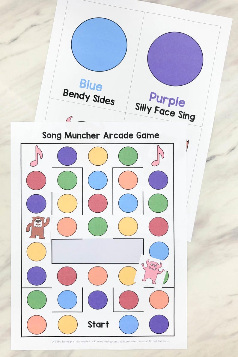 Song Muncher Arcade Review Game Singing Time Activity Mix of Songs or ...