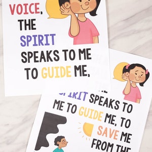 The Still Small Voice Flip Chart & Visual Aids Singing Time Come Follow ...