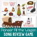 Pioneer Day Fill the Wagon Singing Time Review Game Summer Printable ...