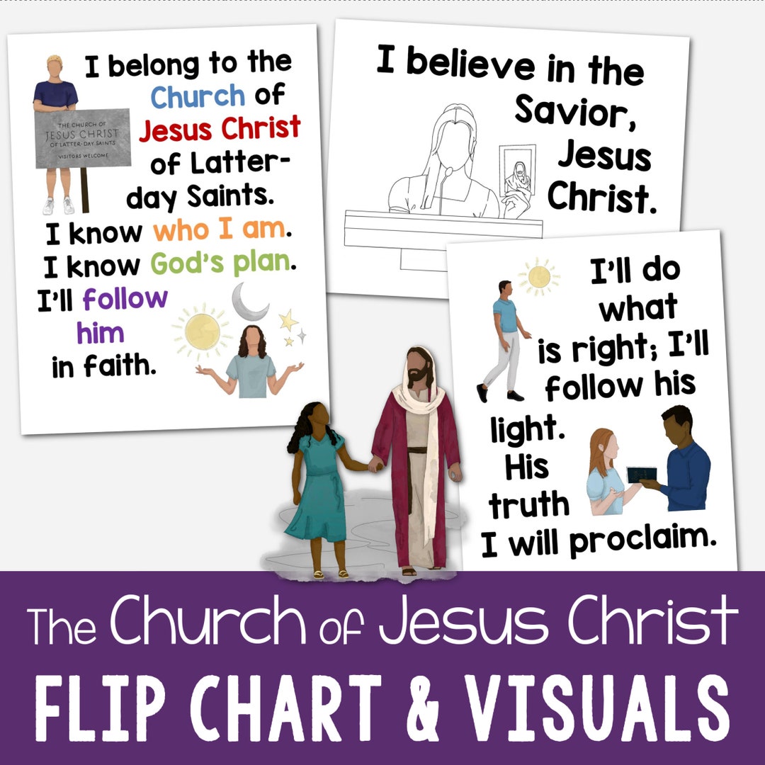 The Church of Jesus Christ Flip Chart & Visual Aids Singing Time Come ...
