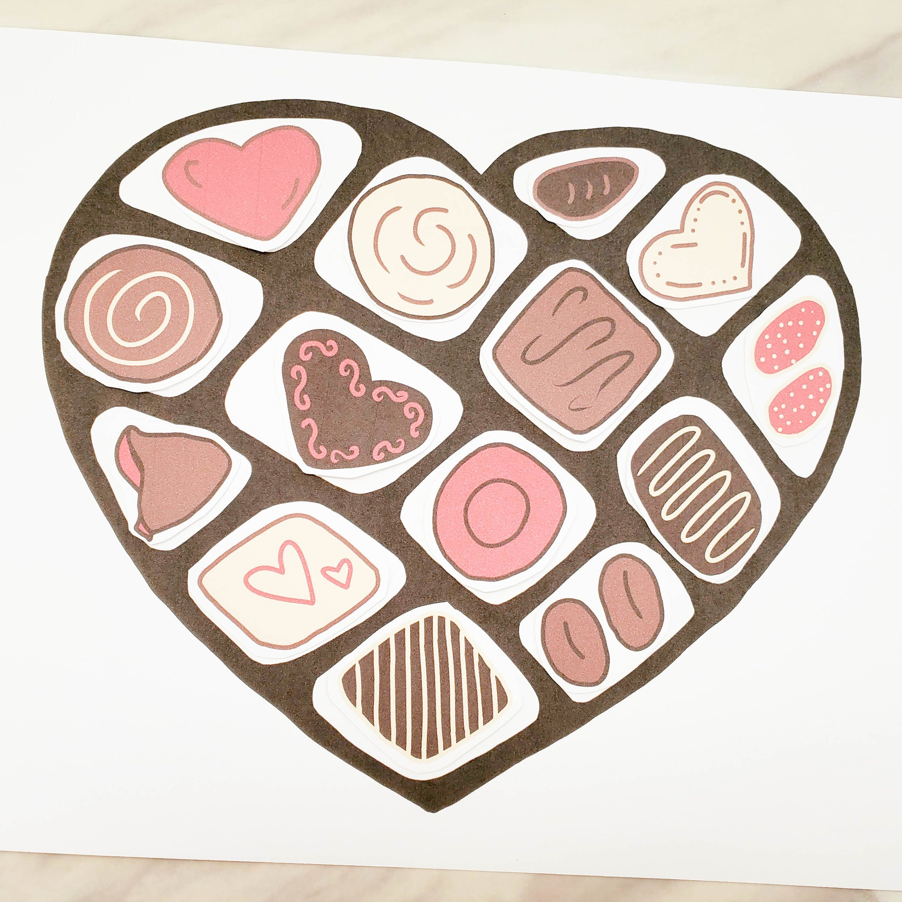 Valentine's Day Box of Chocolates Singing Time Game LDS Primary Music ...