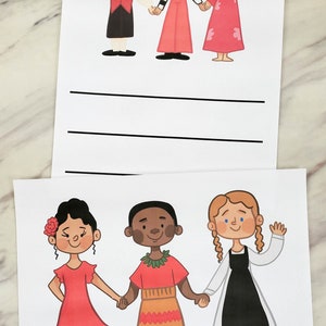 Children All Over the World Flip Chart Visual Aids Singing Time Come ...