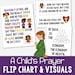 A Child's Prayer Flip Chart Visual Aids Singing Time Teach Come Follow ...