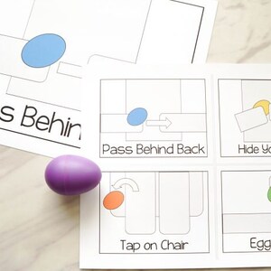 Egg Shaker Beat Rhythm Cards for Singing Time PDF Printable Cards ...