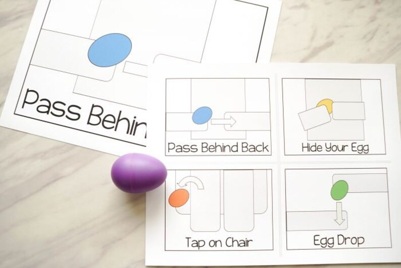 Egg Shaker Beat Rhythm Cards for Singing Time PDF Printable Cards ...