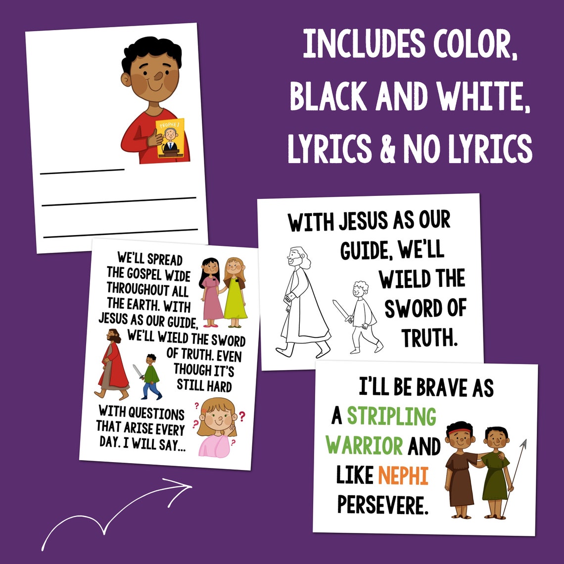 I Will Be What I Believe Flip Chart & Visual Aids Blake Gillette ...