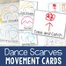 Dance Scarves Movement Cards for Singing Time PDF Printable - Etsy