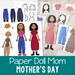Mother's Day Make a Mom Paper Dolls Printable Primary Singing Time ...