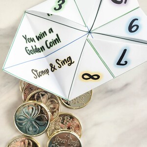 St Patrick's Day Fortune Teller & What's Next Games | Printable Lesson ...