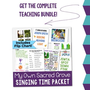 My Own Sacred Grove Flip Chart Visual Aids Singing Time Angie Killian ...