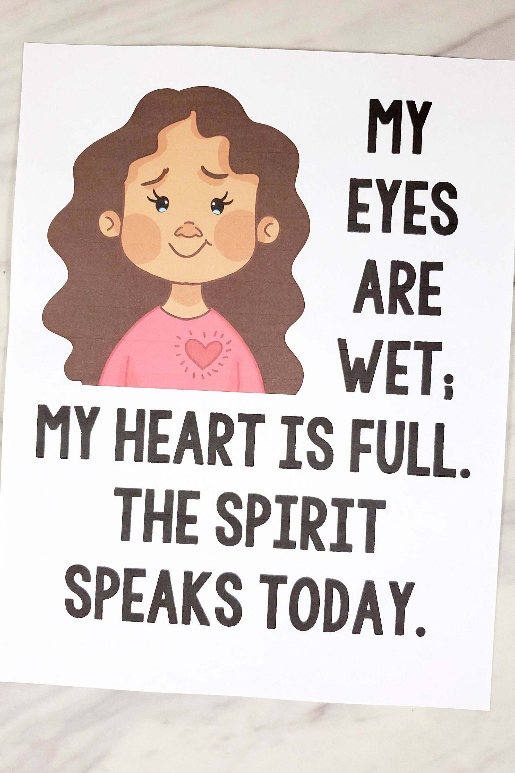 Testimony Flip Chart & Visual Aids Singing Time Come Follow Me Hymn ...