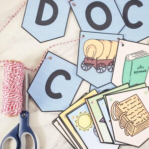 Doctrine and Covenants Symbols Banner Printable Bulletin Board Accents ...
