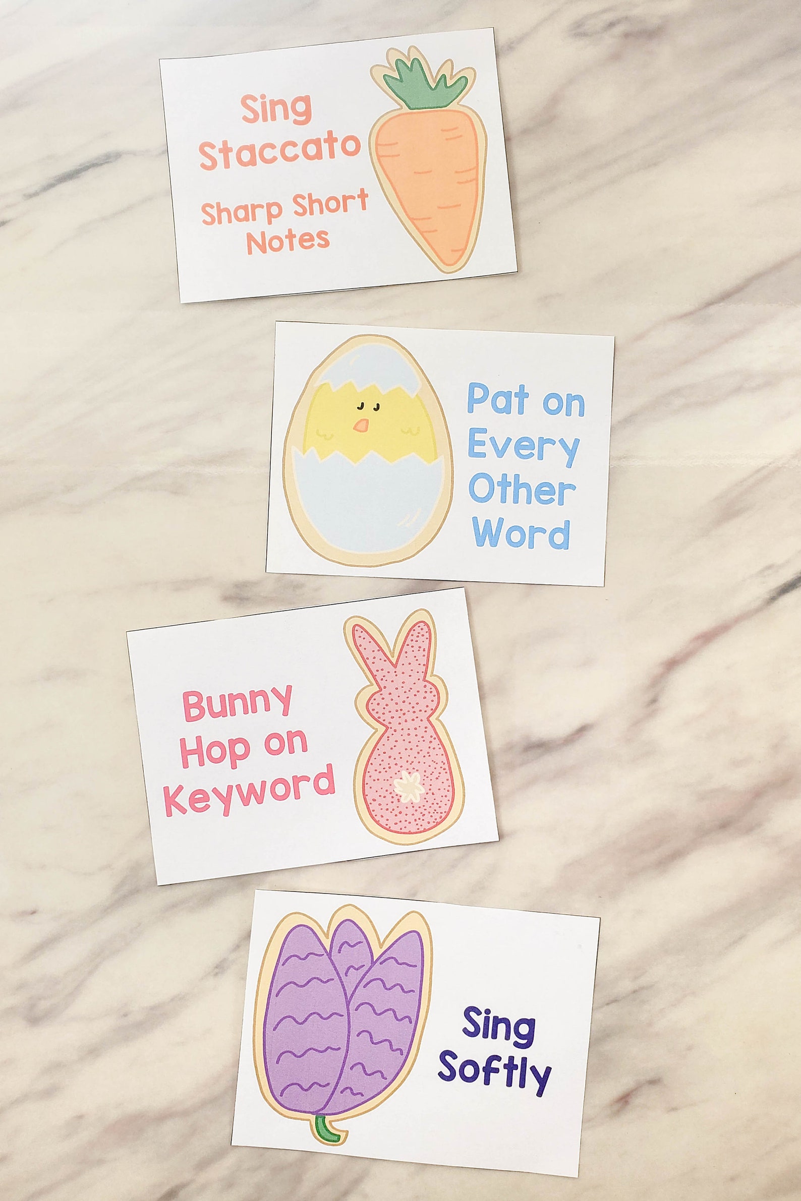 Easter Sugar Cookies Ways to Sing Singing Time Game LDS Primary Music ...