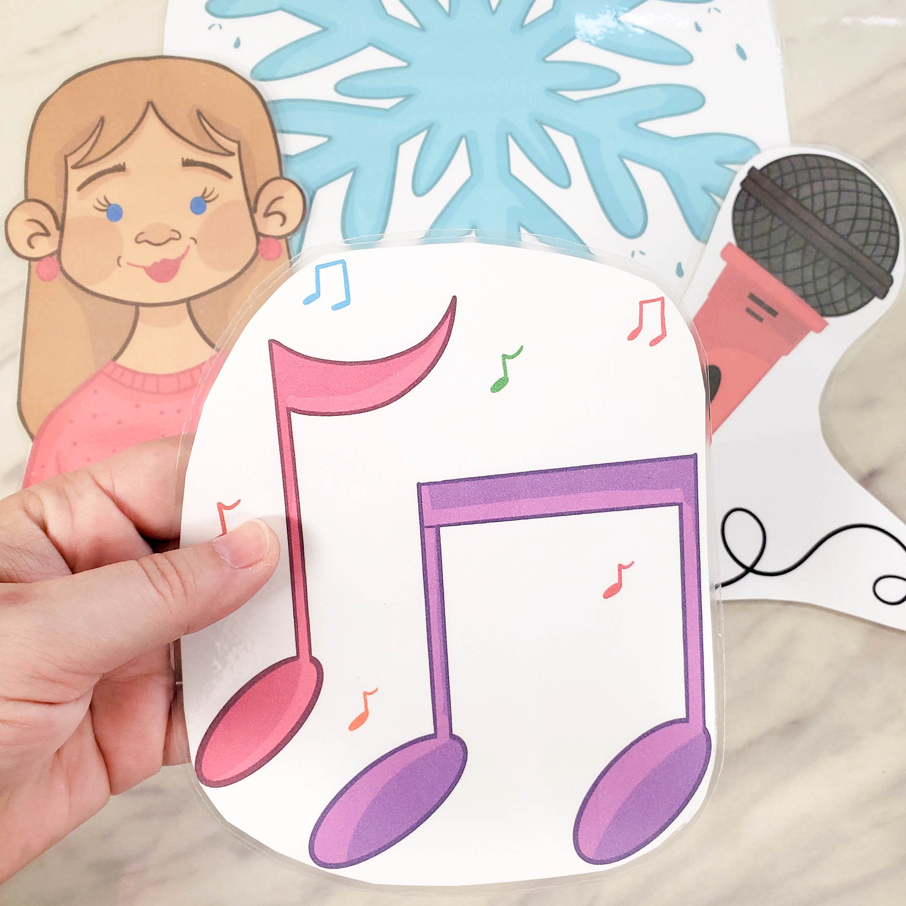Hot & Cold Singing Time Review Game No-prep LDS Primary Music Leader or ...