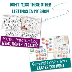 General Conference Puppets & Notes Sheet Kids Activities for LDS Conf ...