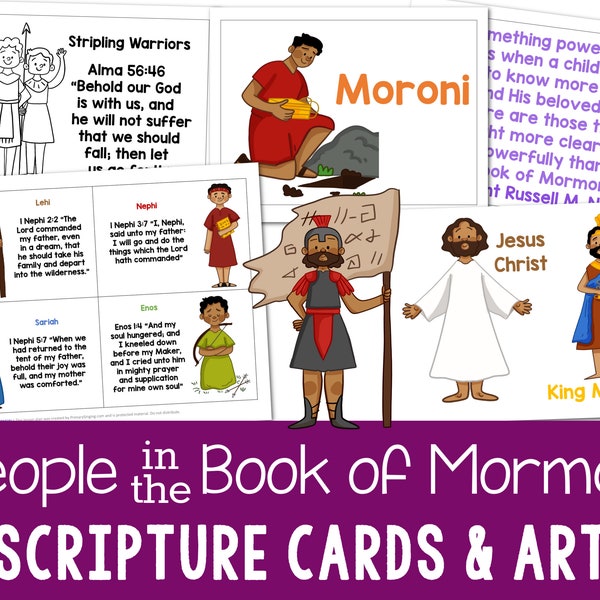 Book of Mormon Heroes - Etsy