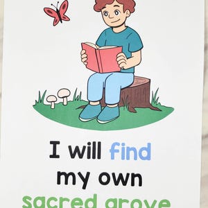 My Own Sacred Grove Flip Chart Visual Aids Singing Time Angie Killian ...