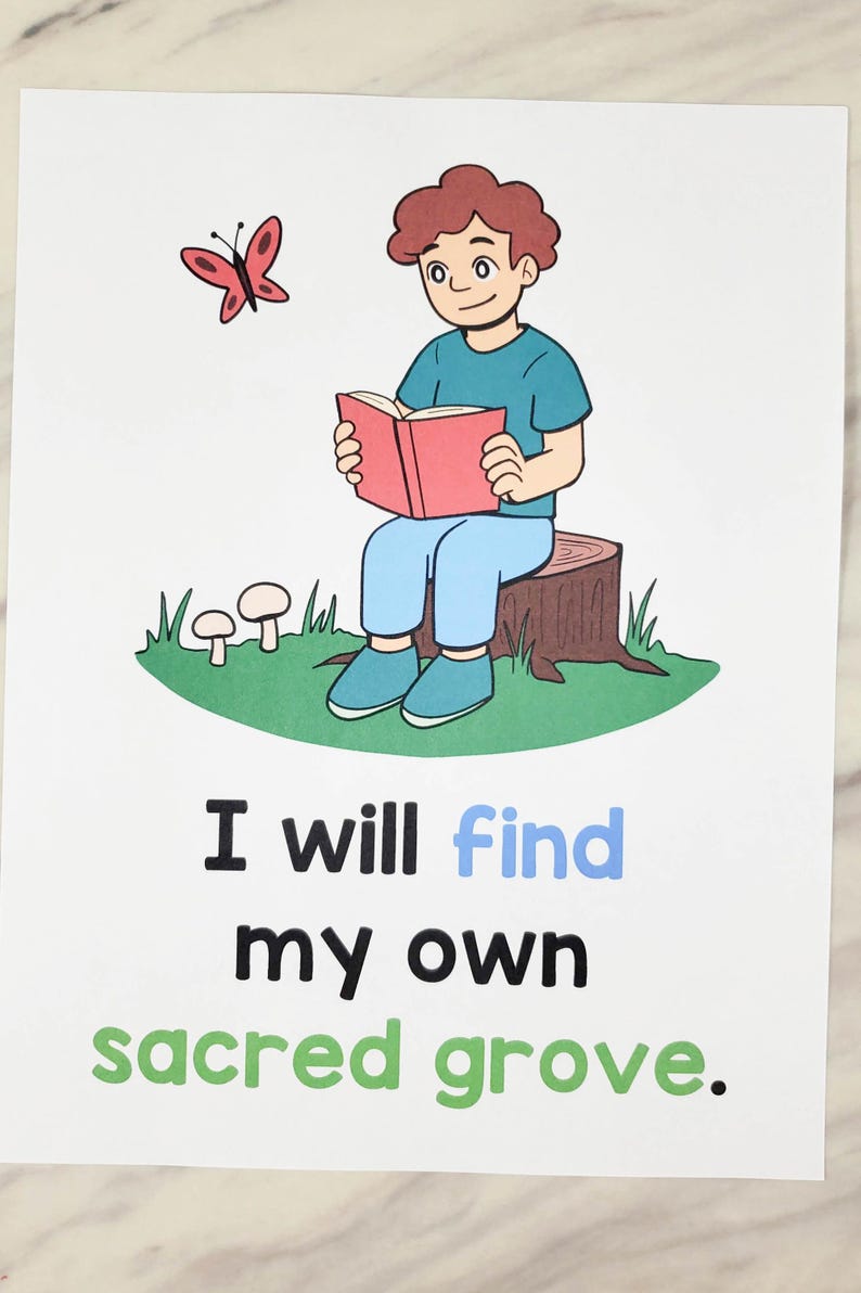 My Own Sacred Grove Flip Chart Visual Aids Singing Time Angie Killian ...