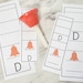 Hand Bell Music Note Cards for Singing Time PDF Printable Cards for ...