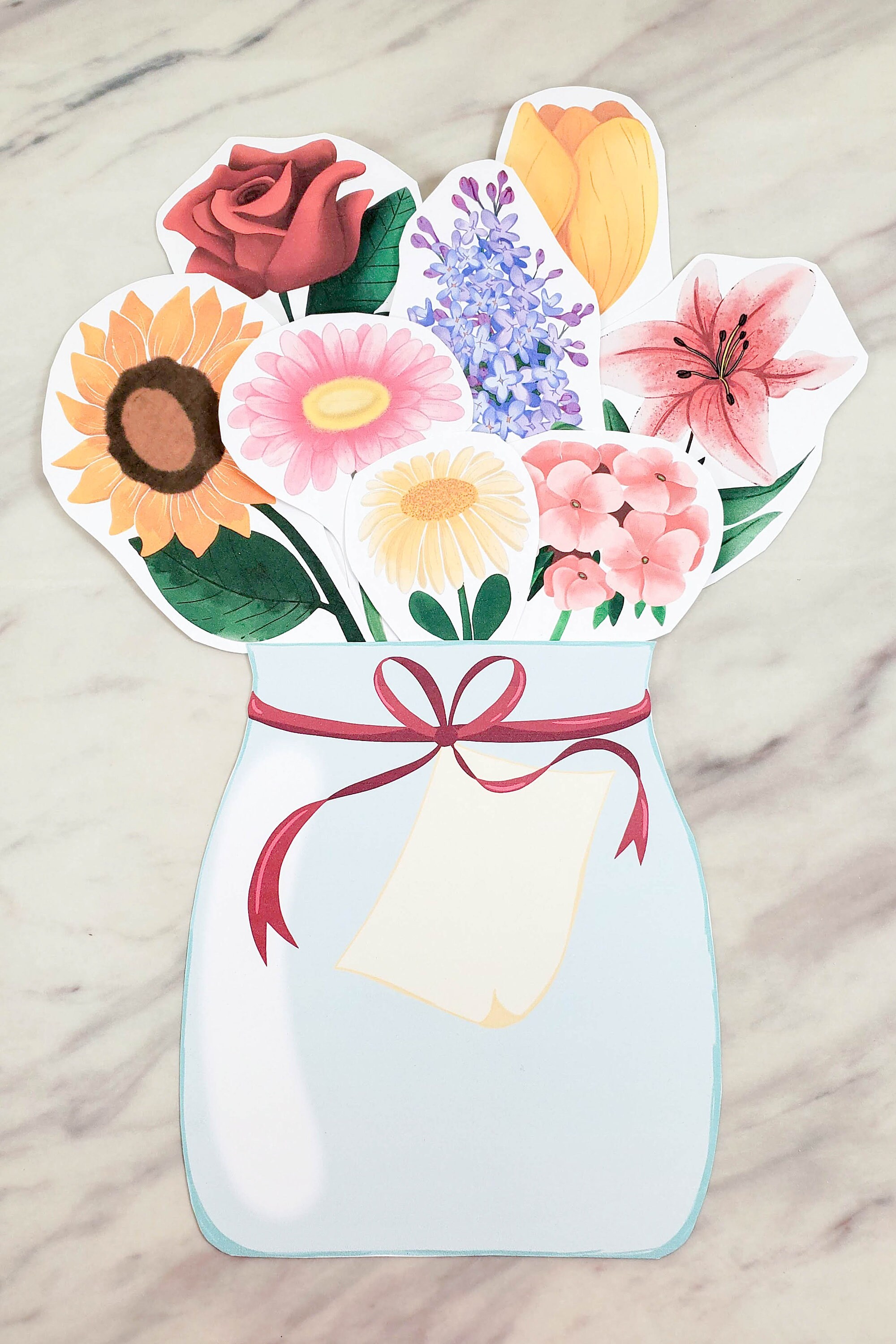 Flowers for Mom Mother's Day Activity Singing Time Primary Lesson Plan ...