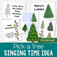 Christmas LDS Primary Music Games | December Christmas Singing Time ...