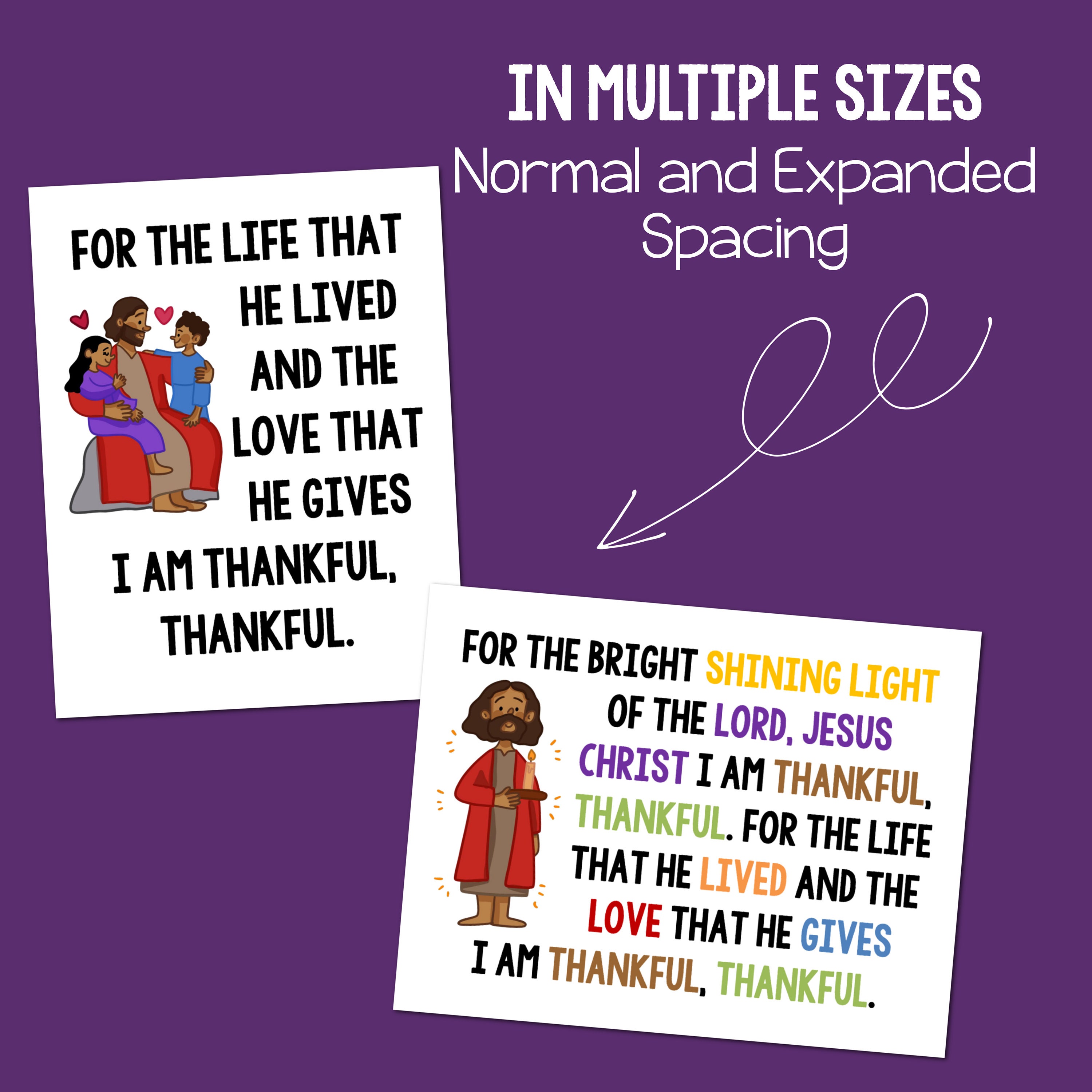 I Am Thankful Flip Chart & Visual Aids by Angie Killian Thanksgiving ...