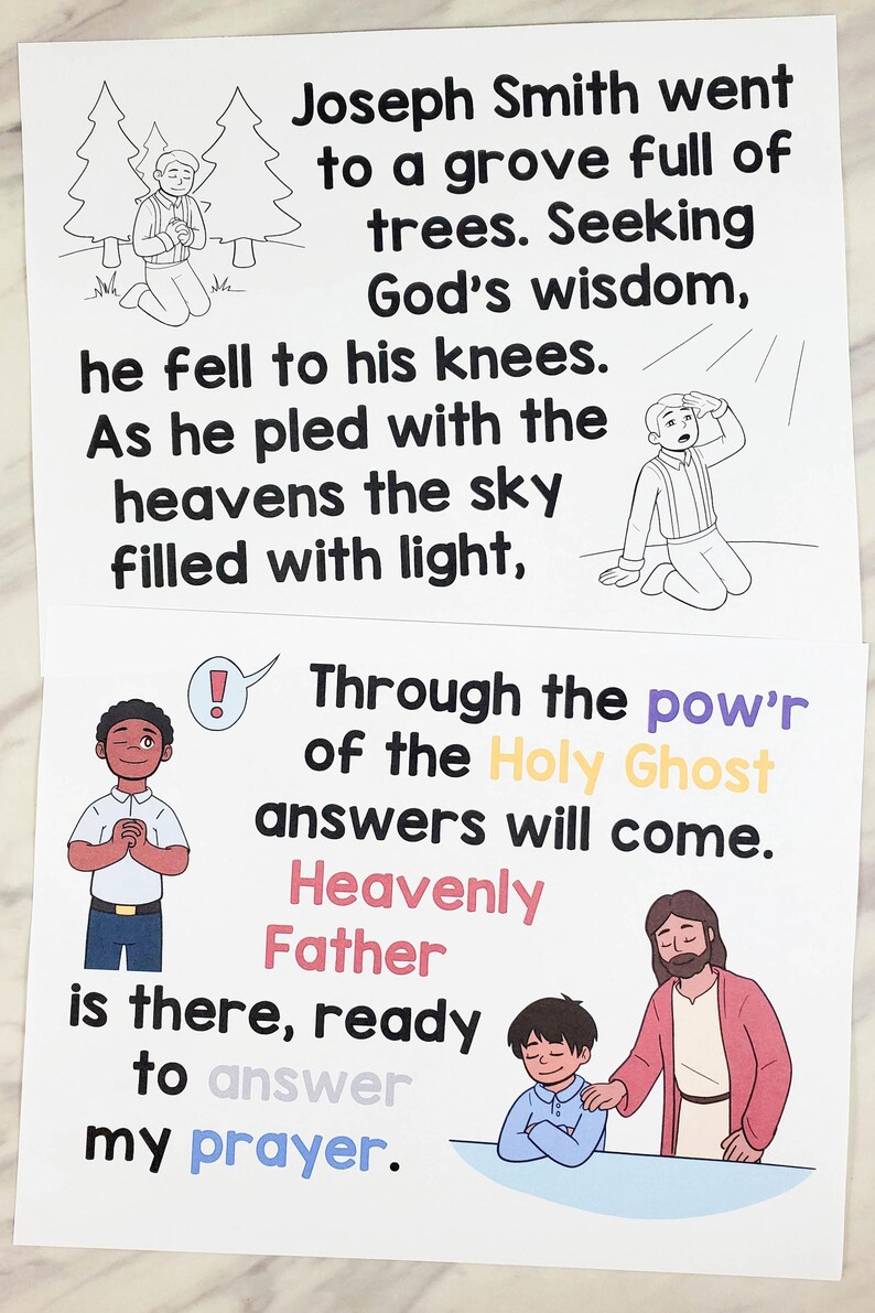 My Own Sacred Grove Flip Chart Visual Aids Singing Time Angie Killian ...