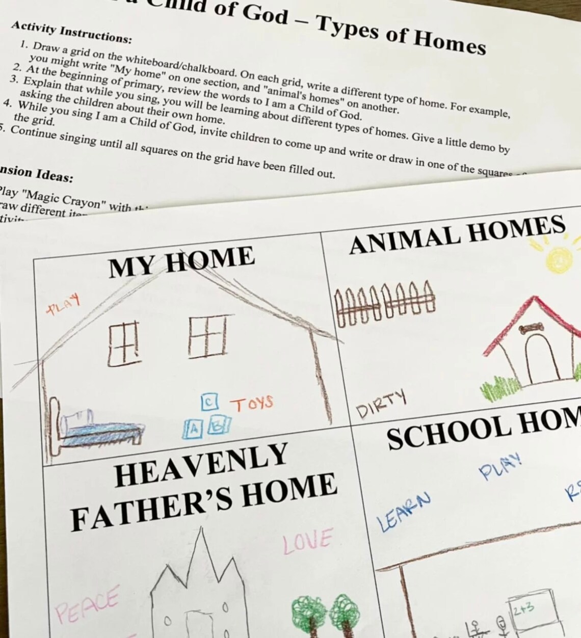 I Am a Child of God Teaching Ideas for LDS Primary Music Leaders Come ...