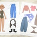 Mother's Day Make a Mom Paper Dolls Printable Primary Singing Time ...