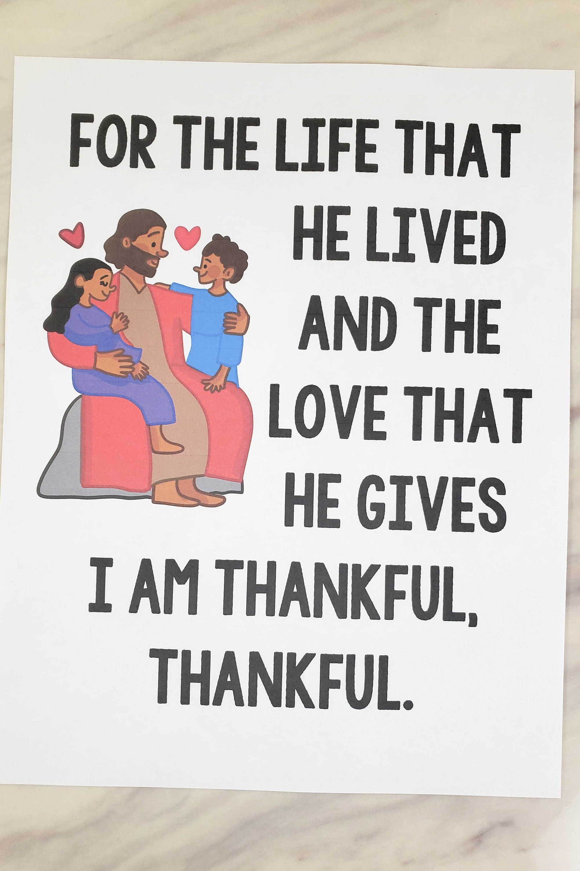 I Am Thankful Flip Chart & Visual Aids by Angie Killian Thanksgiving ...