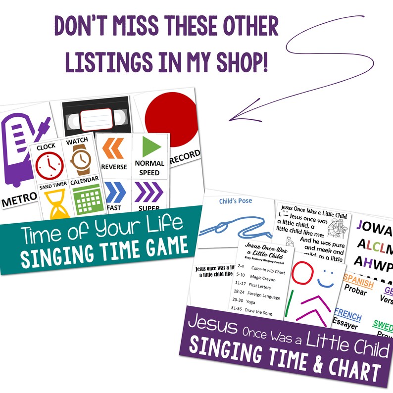 A Child's Prayer Singing Time & Flip Chart | 2023 LDS Primary Song 7 ...