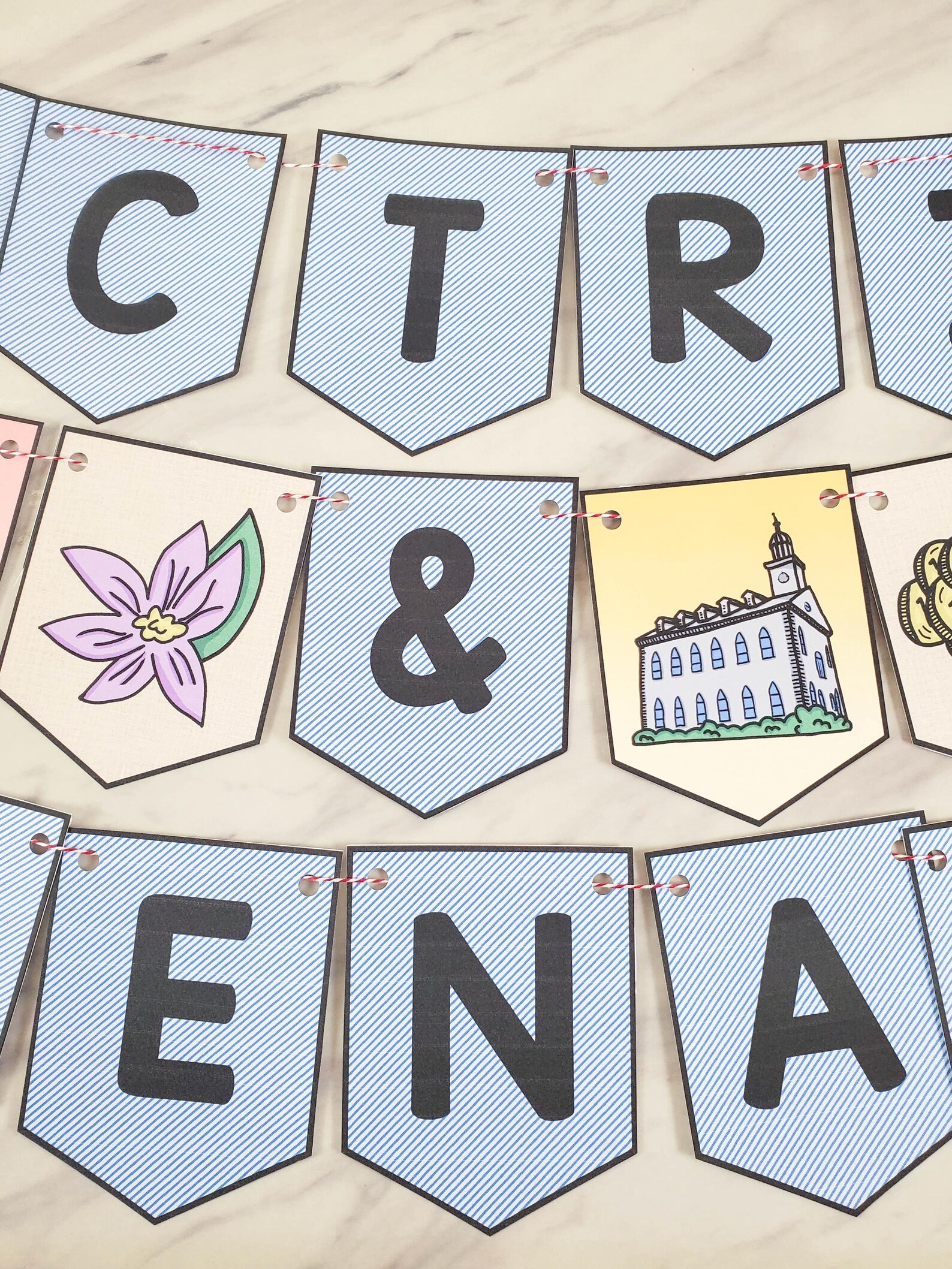 Doctrine and Covenants Symbols Banner Printable Bulletin Board Accents ...