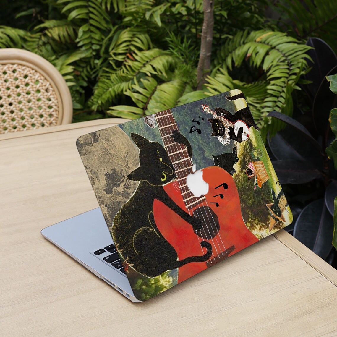 Funny Cat Print MacBook Protective Hard Case Laptop Cover for 2026 Neo ...