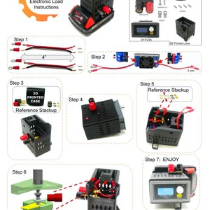 Milwaukee 18V Battery Electronic Load Kit - Etsy