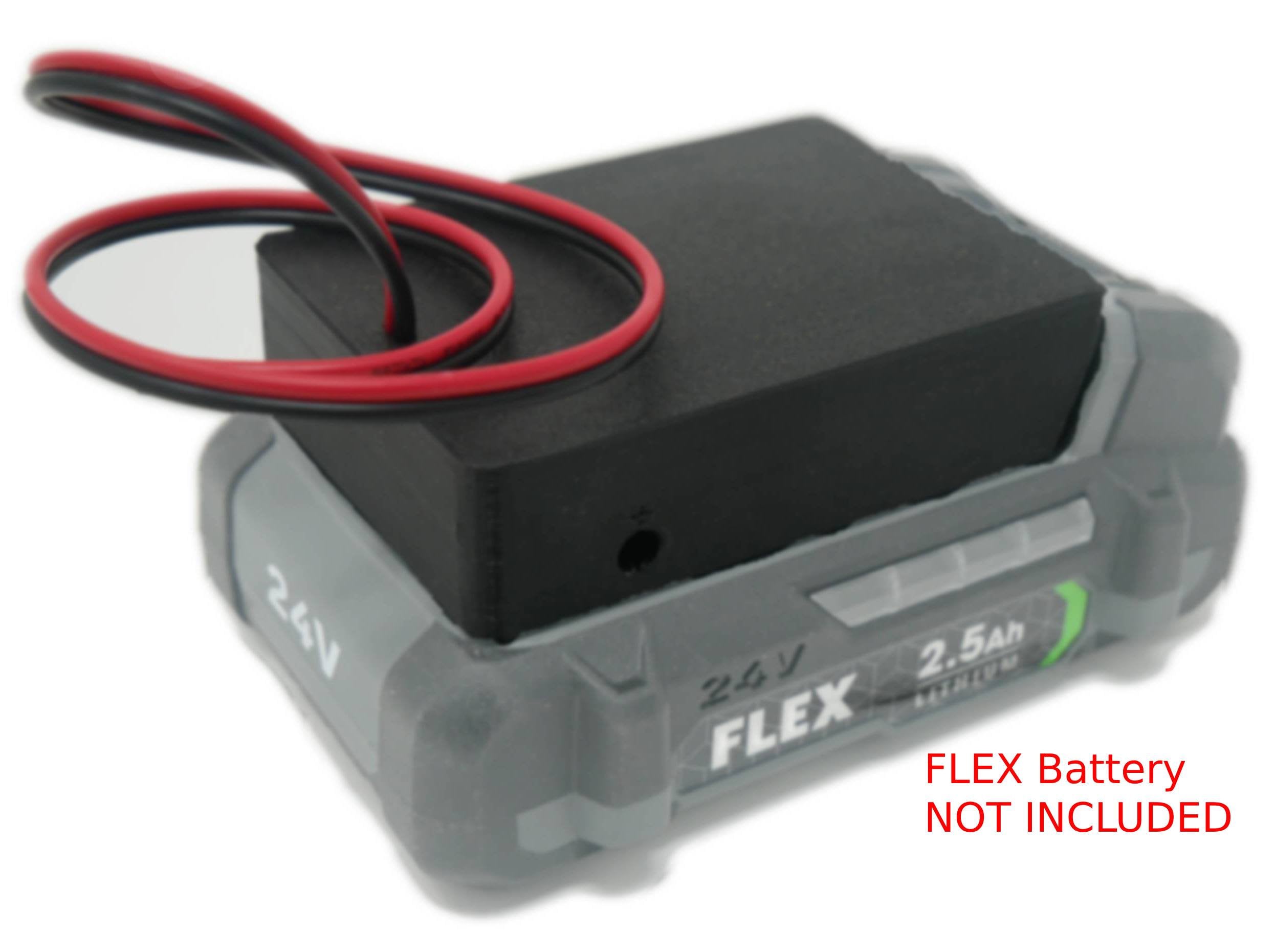 Flex 24V Battery Power Adapter Kit - Etsy