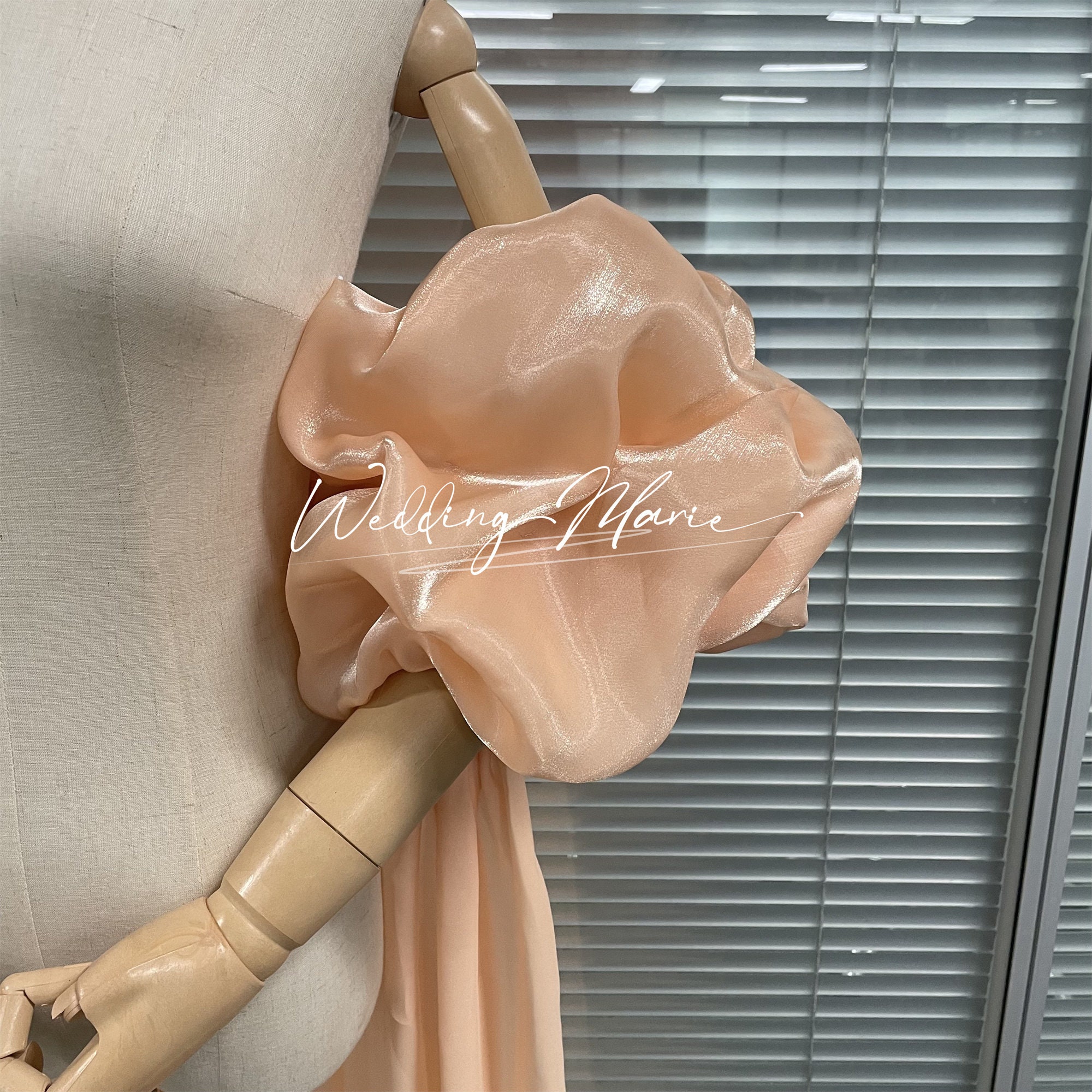 Dreamy Cape With Puff Sleeves-the Ultimate Bridal and Evening Wear ...