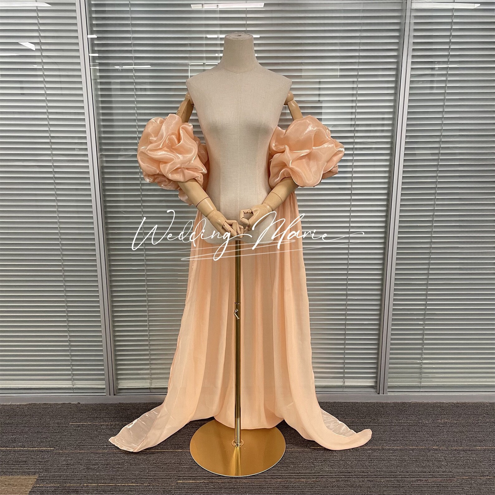 Dreamy Cape With Puff Sleeves-the Ultimate Bridal and Evening Wear ...