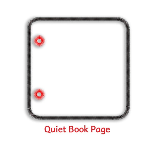 Quiet Book Page - Etsy