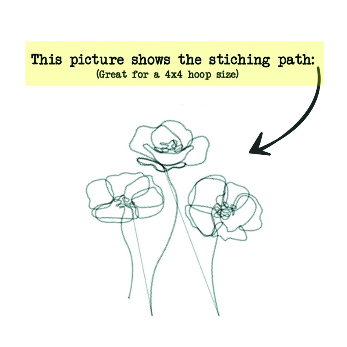 Flower Embroidery File, Flowers, Garden, Day, Embroider Design, Brother ...