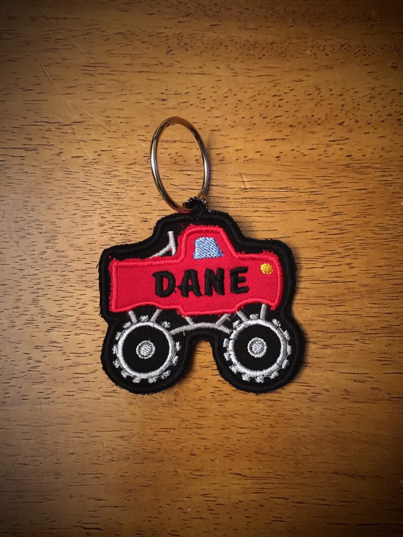 Monster Truck 2 Designs in 1 Embroidery Bundle, Big Mussel Car Applique ...