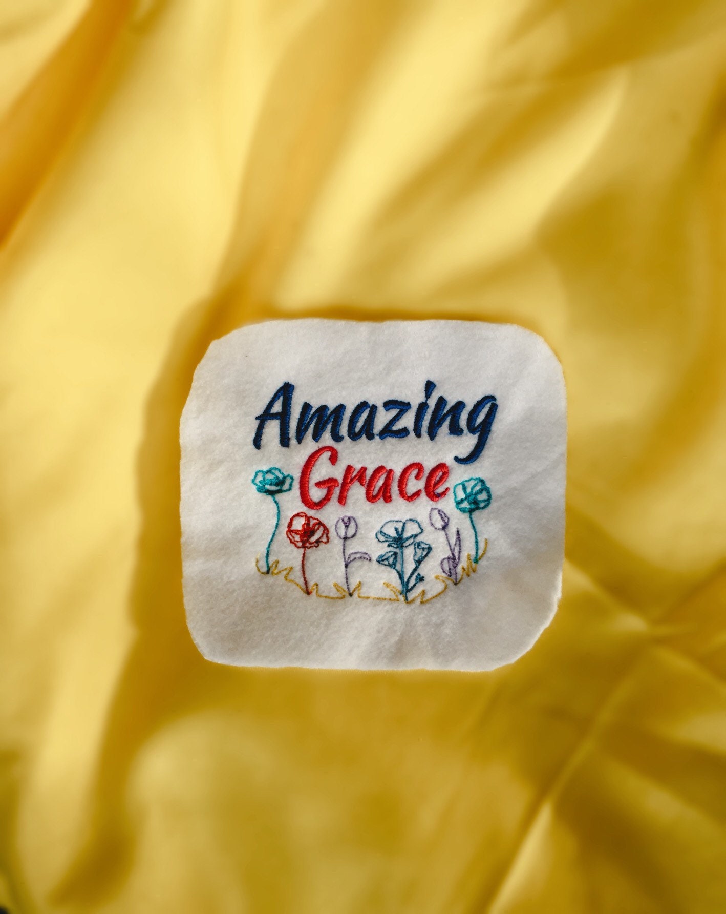 Amazing Grace Hymn Song Embroidery Christian Praise Song Praise Church ...
