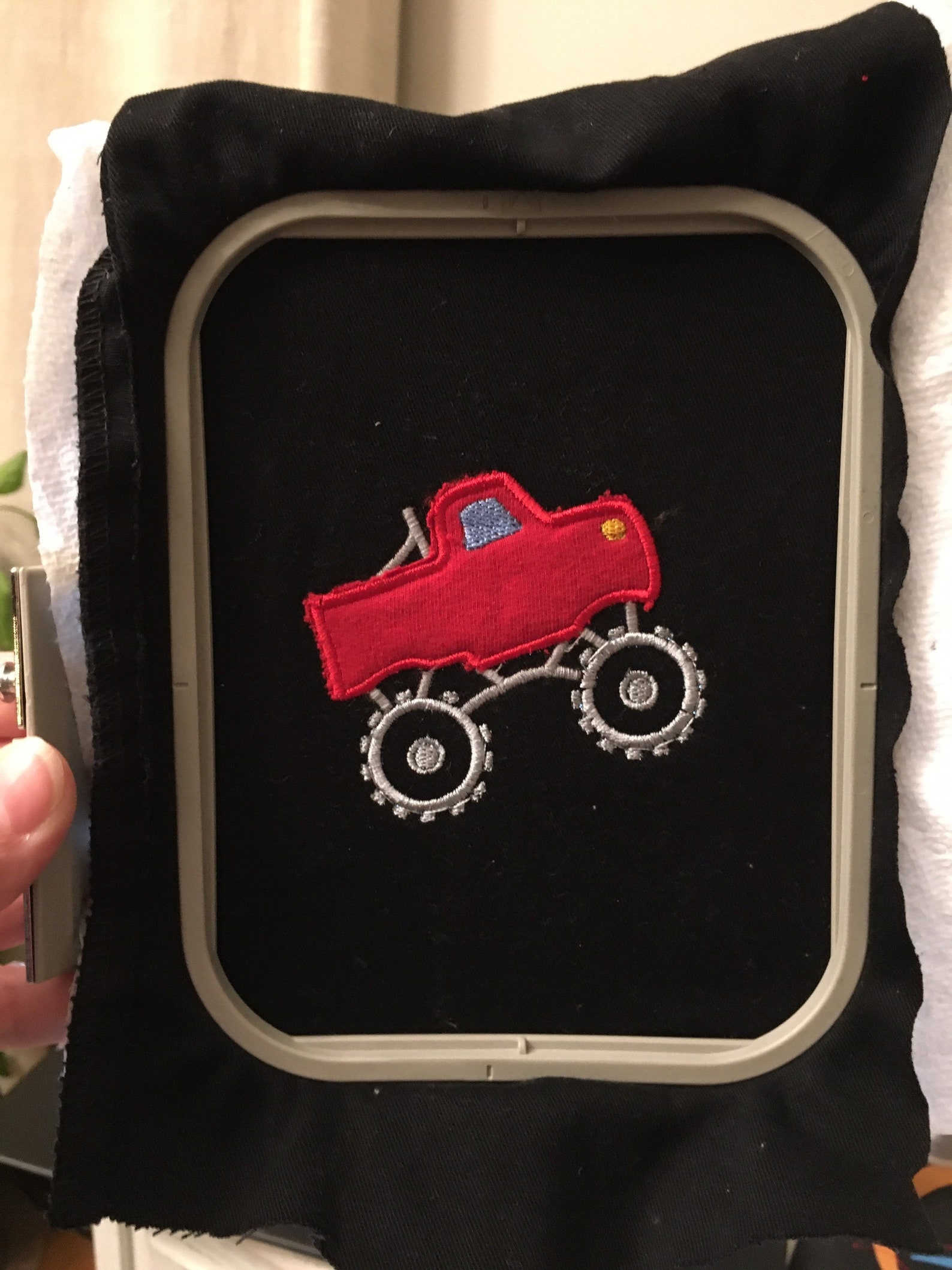Monster Truck - 2 Designs in 1 - Embroidery Bundle, Big Mussel Car ...