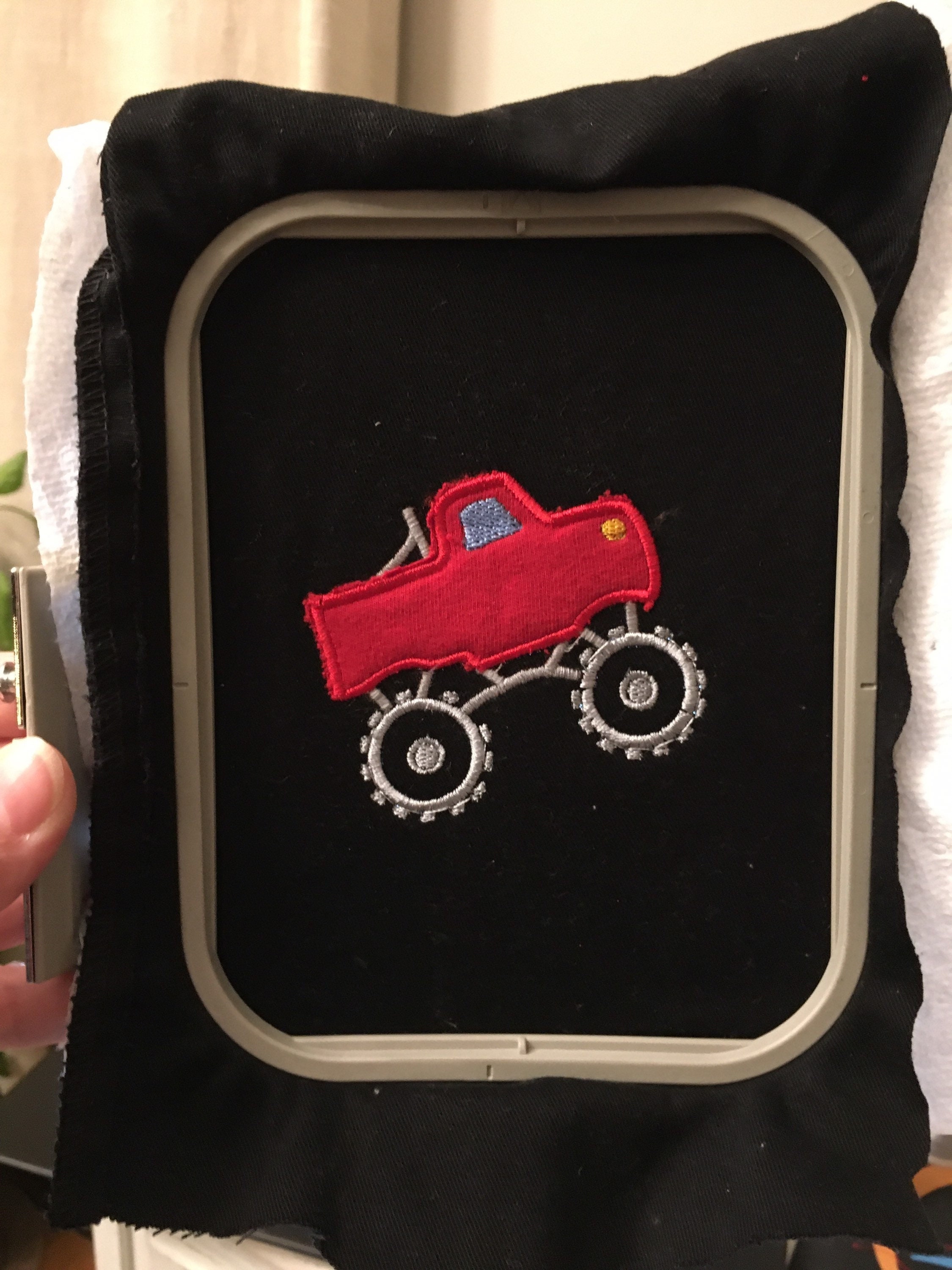 Monster Truck - 2 Designs in 1 - Embroidery Bundle, Big Mussel Car ...