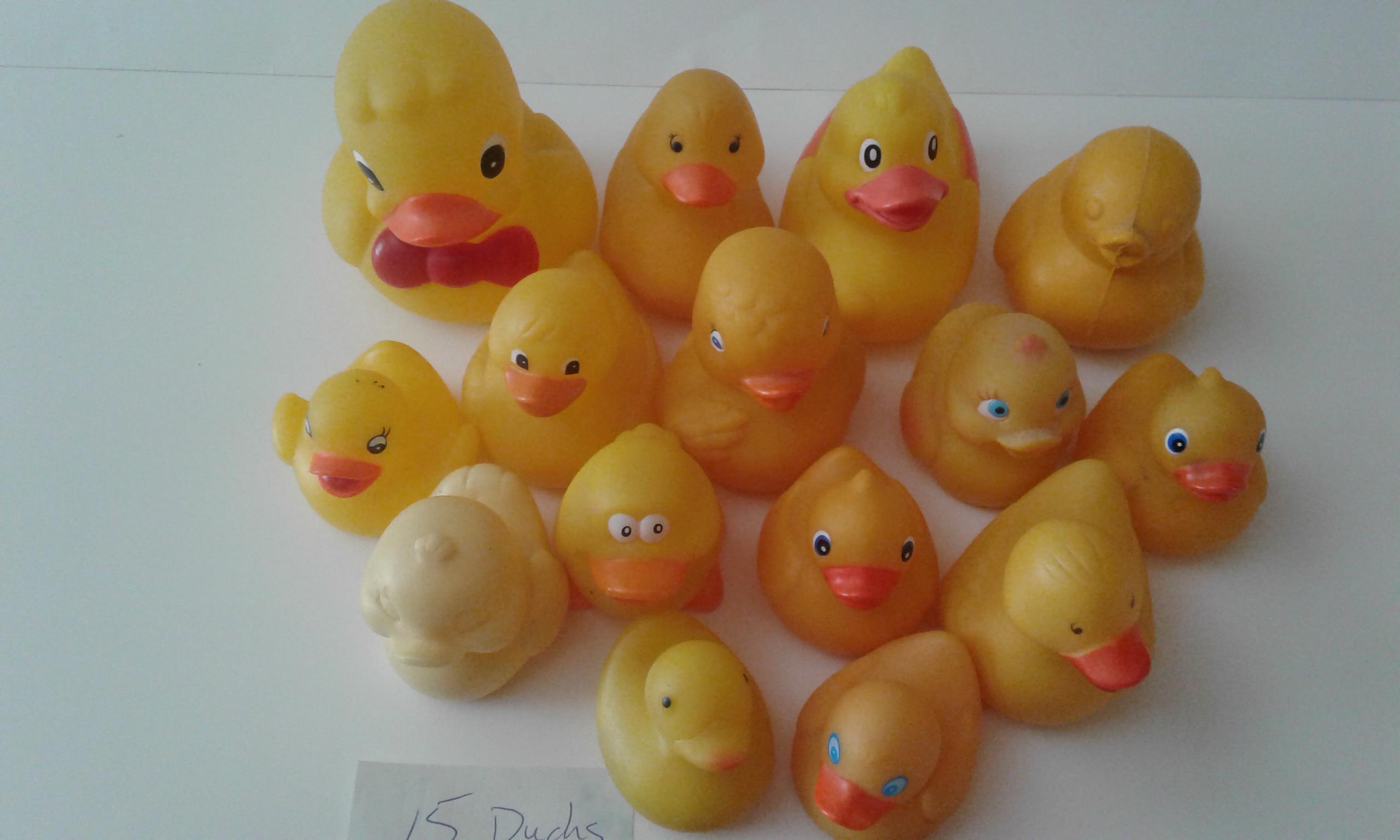 YELLOW RUBBER DUCKS Lot of 15, Various Poses & Sizes, Vintage - Etsy
