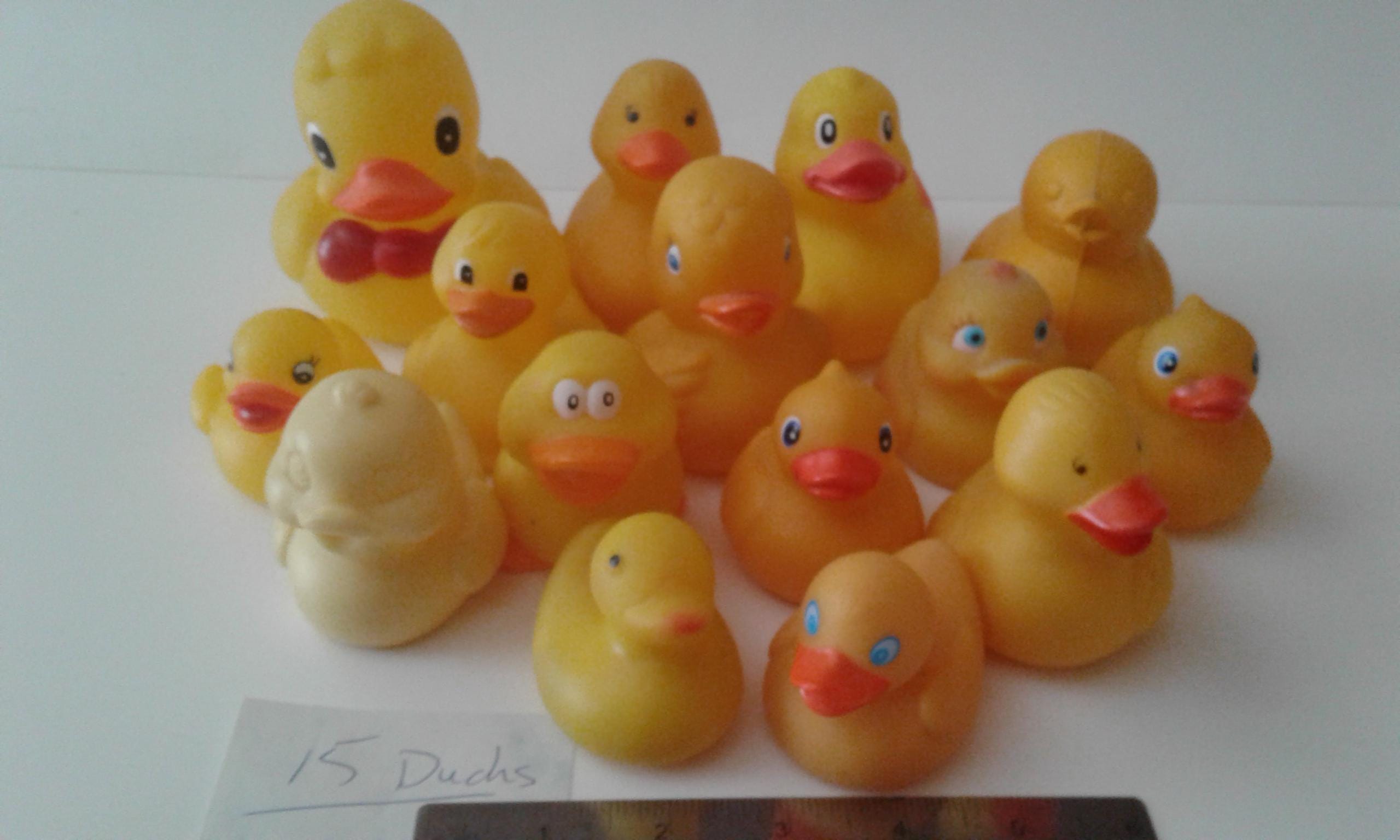YELLOW RUBBER DUCKS Lot of 15, Various Poses & Sizes, Vintage - Etsy