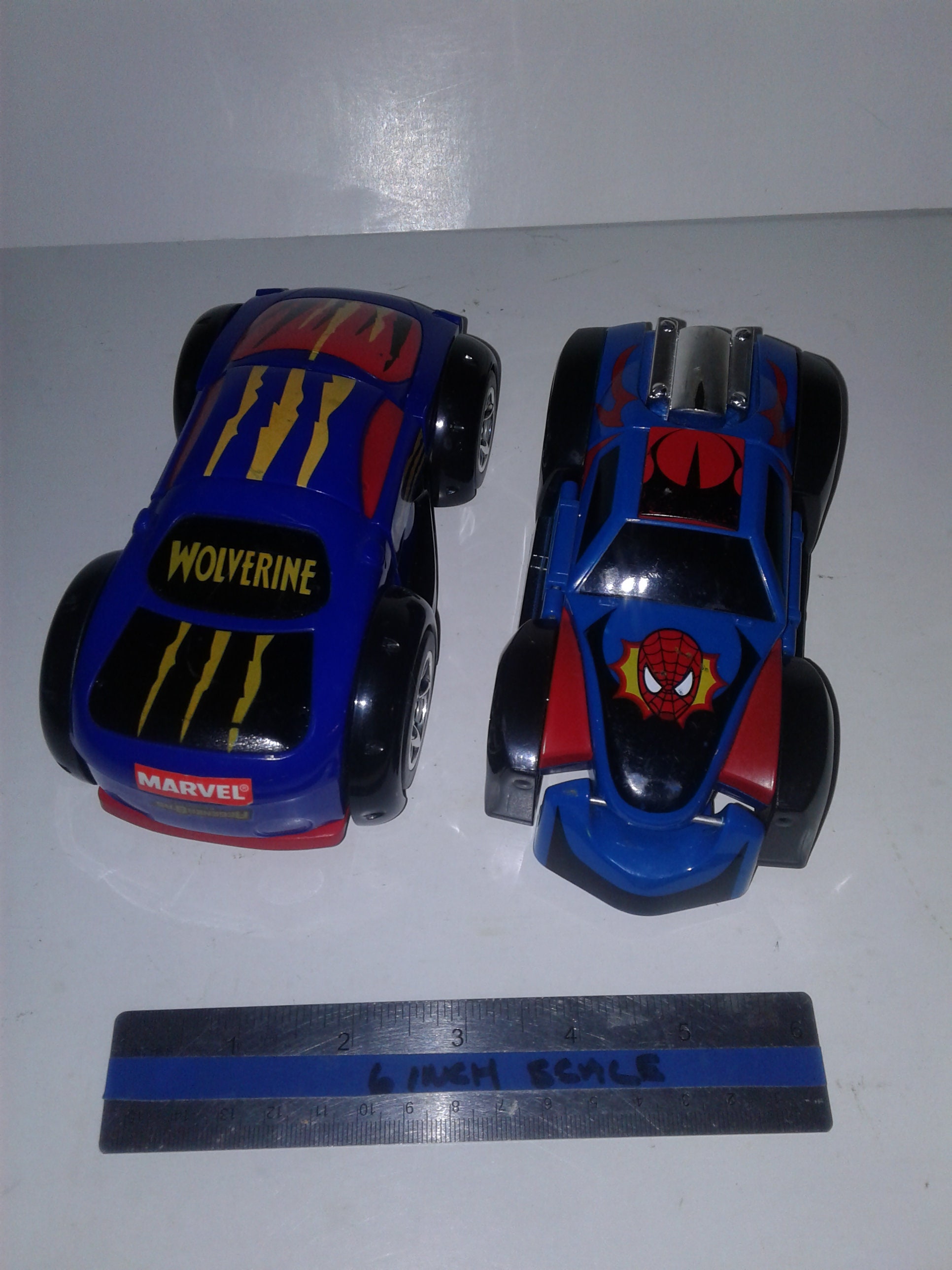 SPIDERMAN & WOLVERINE CARS 8 in One Cars Marvel 2 Pieces - Etsy
