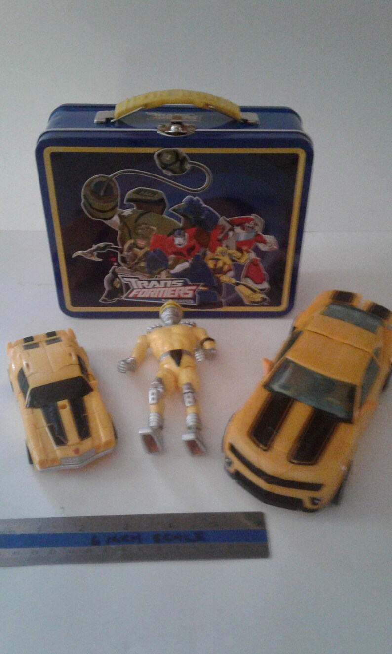TRANSFORMERS2 BUMBLEBEE Camaros, ATOMIC Ranger Action Figure & Metal ...