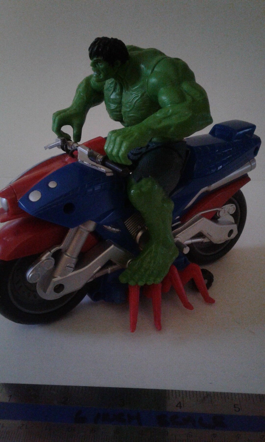HULK on SPIDERMAN CYCLE, Fun Piece, My Design, Cycle Working Condition ...