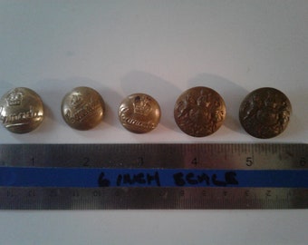 Ww1 Uniform Buttons - Etsy