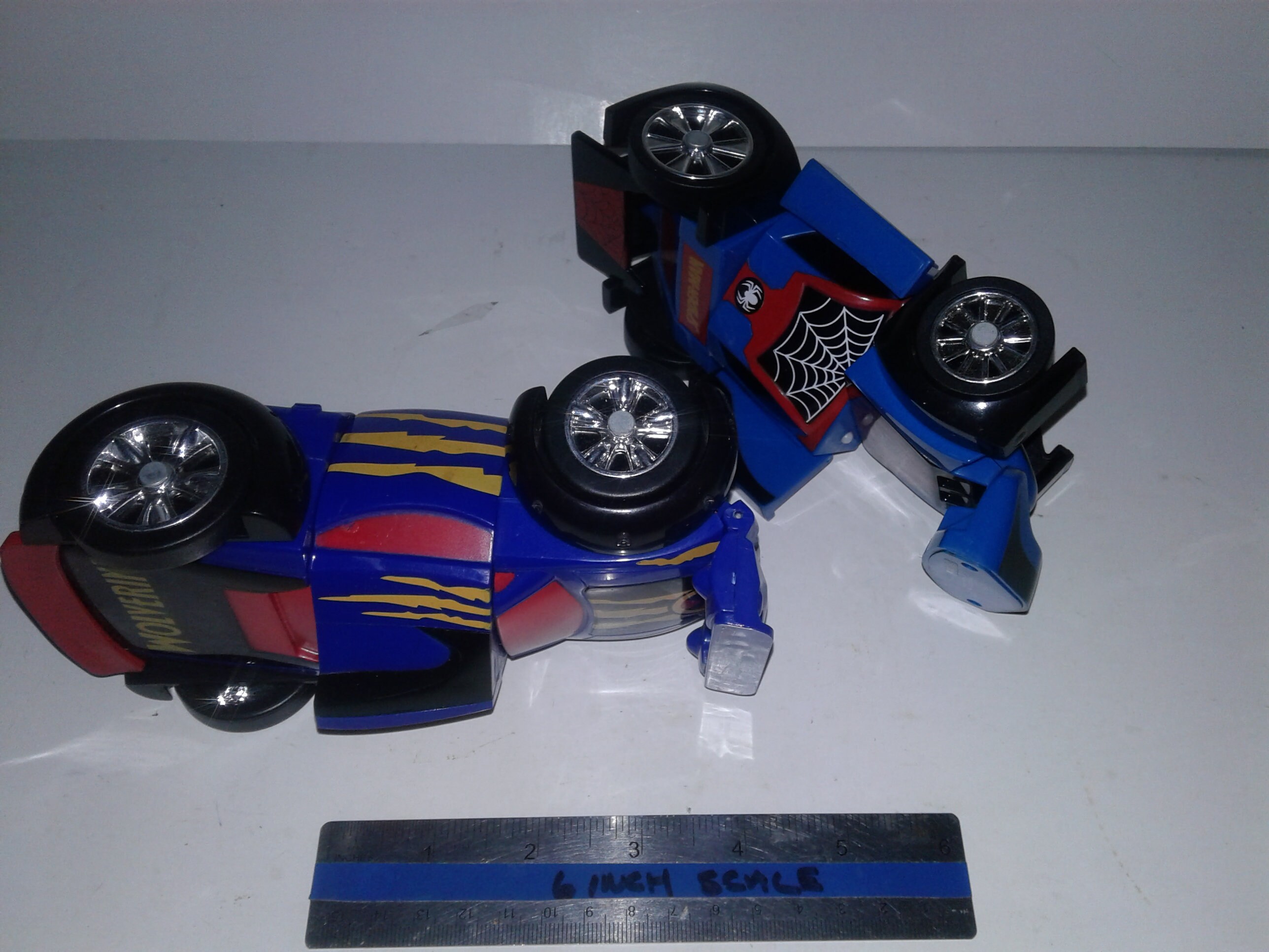 SPIDERMAN & WOLVERINE CARS 8 in One Cars Marvel 2 Pieces - Etsy